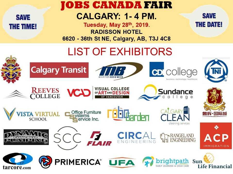 Calgary Job Fair (May 2024), Calgary Career Fair and Training Expo ...