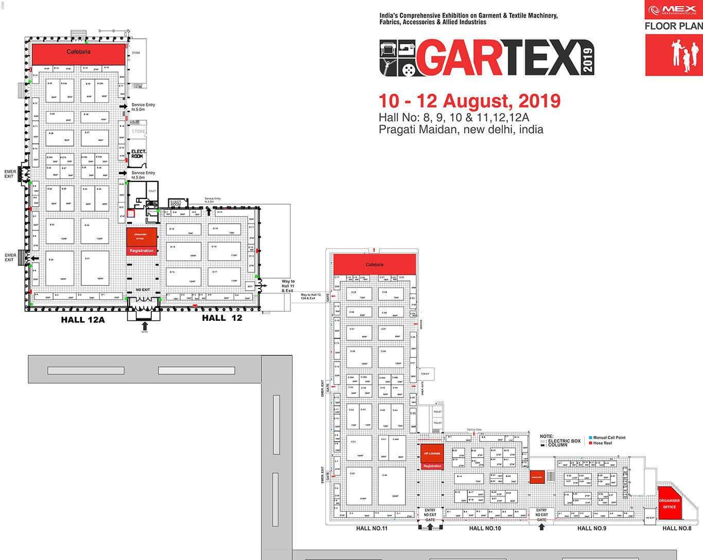Gartex Texprocess India (Aug 2026), New Delhi India - Trade Show