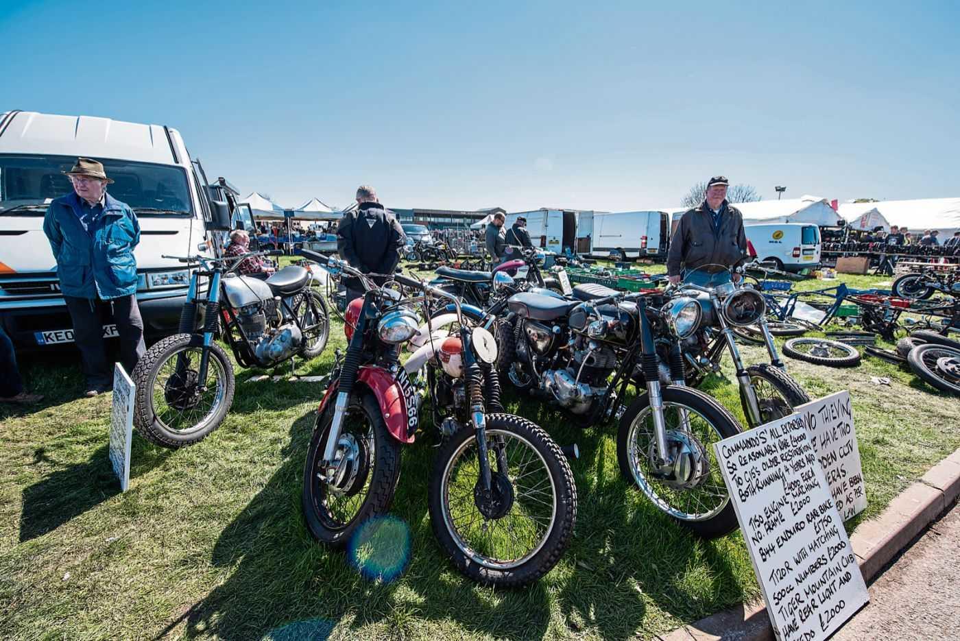 International Classic MotorCycle Show (Apr 2026), Stafford UK - Trade Show