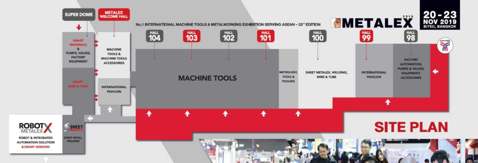メタレックス（Nov 2025年）、バンコク（タイ） - トレードショー