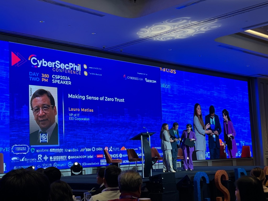 CSP (Feb 2025), CyberSecPhil Conference, Makati Philippines - Conference