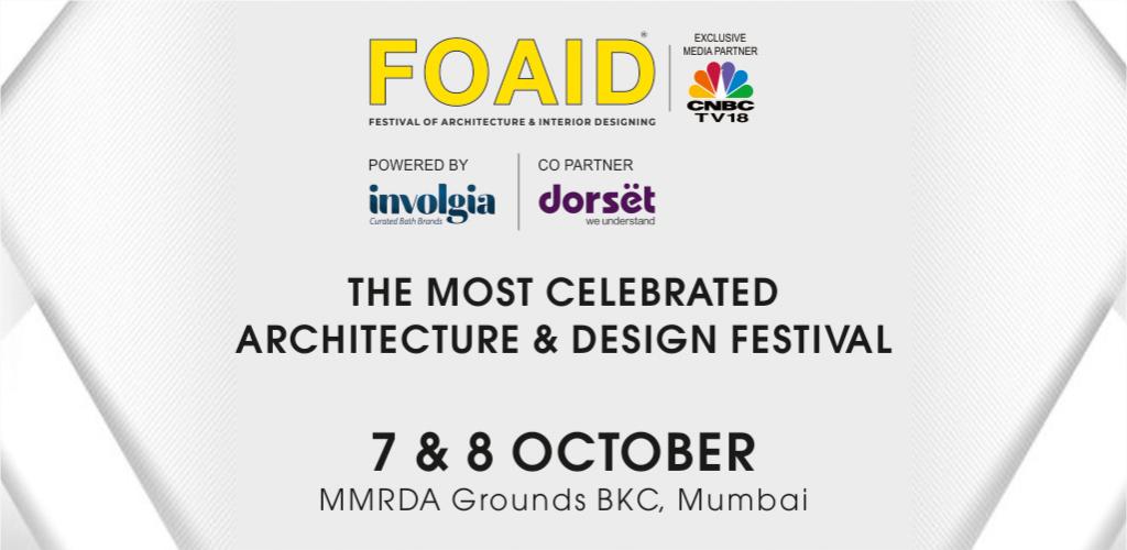 FOAID-Mumbai (Oct 2022), Festival of Architecture and Interior ...