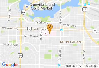 Vgh Vancouver General Hospital Map