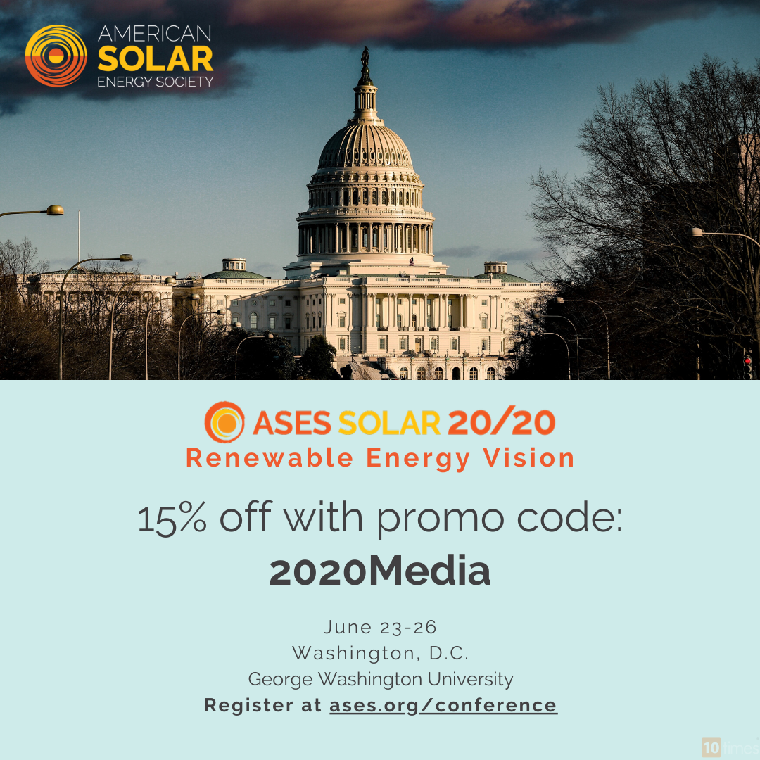 SOLAR (May 2024), ASES Solar Conference, Washington DC USA - Conference
