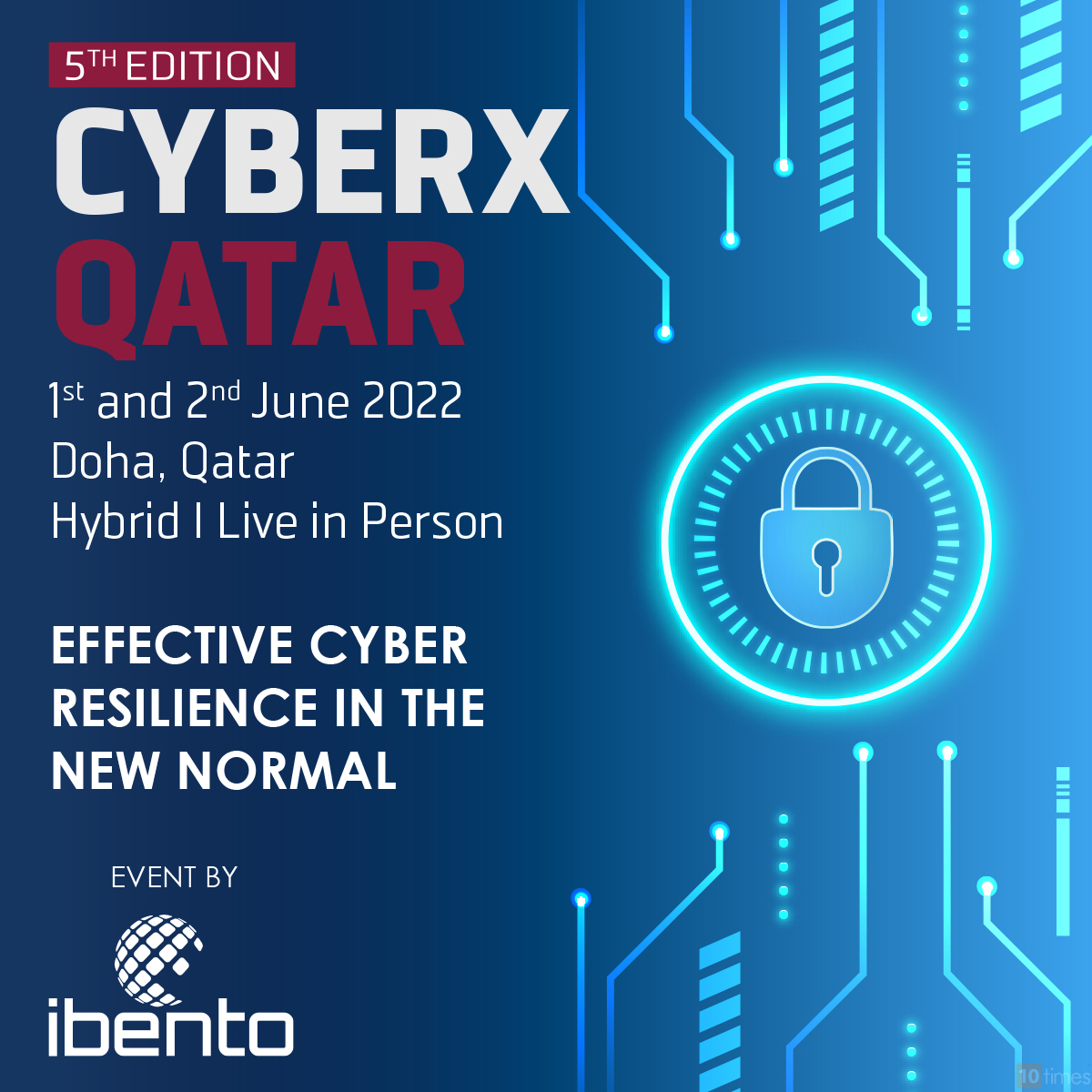 CyberXQatar (Jun 2022), CyberX Summit - Qatar, Doha Qatar - Conference