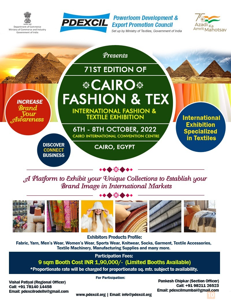 Cairo Fashion & Tex (Jan 2026), Cairo Fashion & Tex Expo, Cairo Egypt - Trade Show