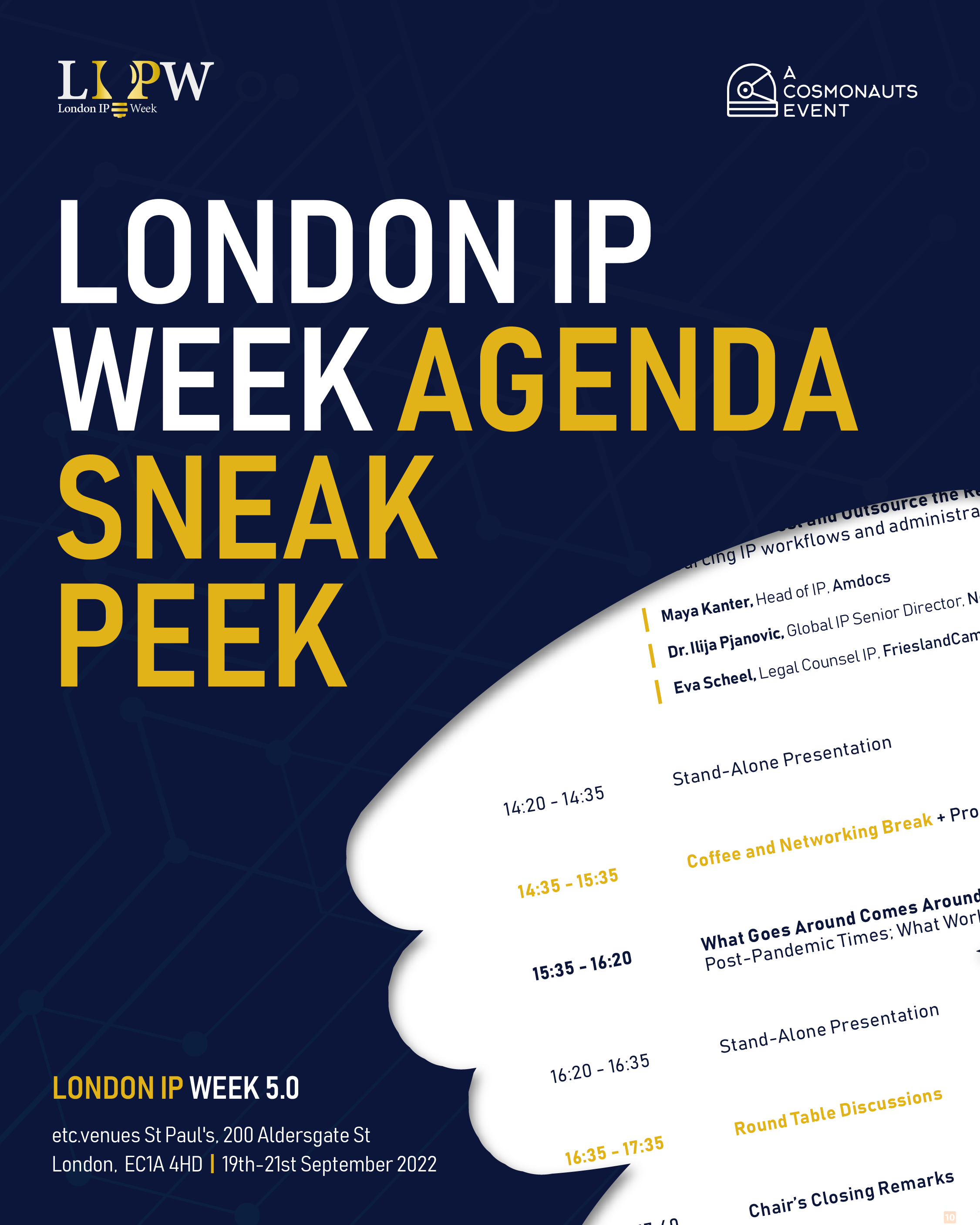 LIW (Dec 2024), London IP Week, London UK - Conference