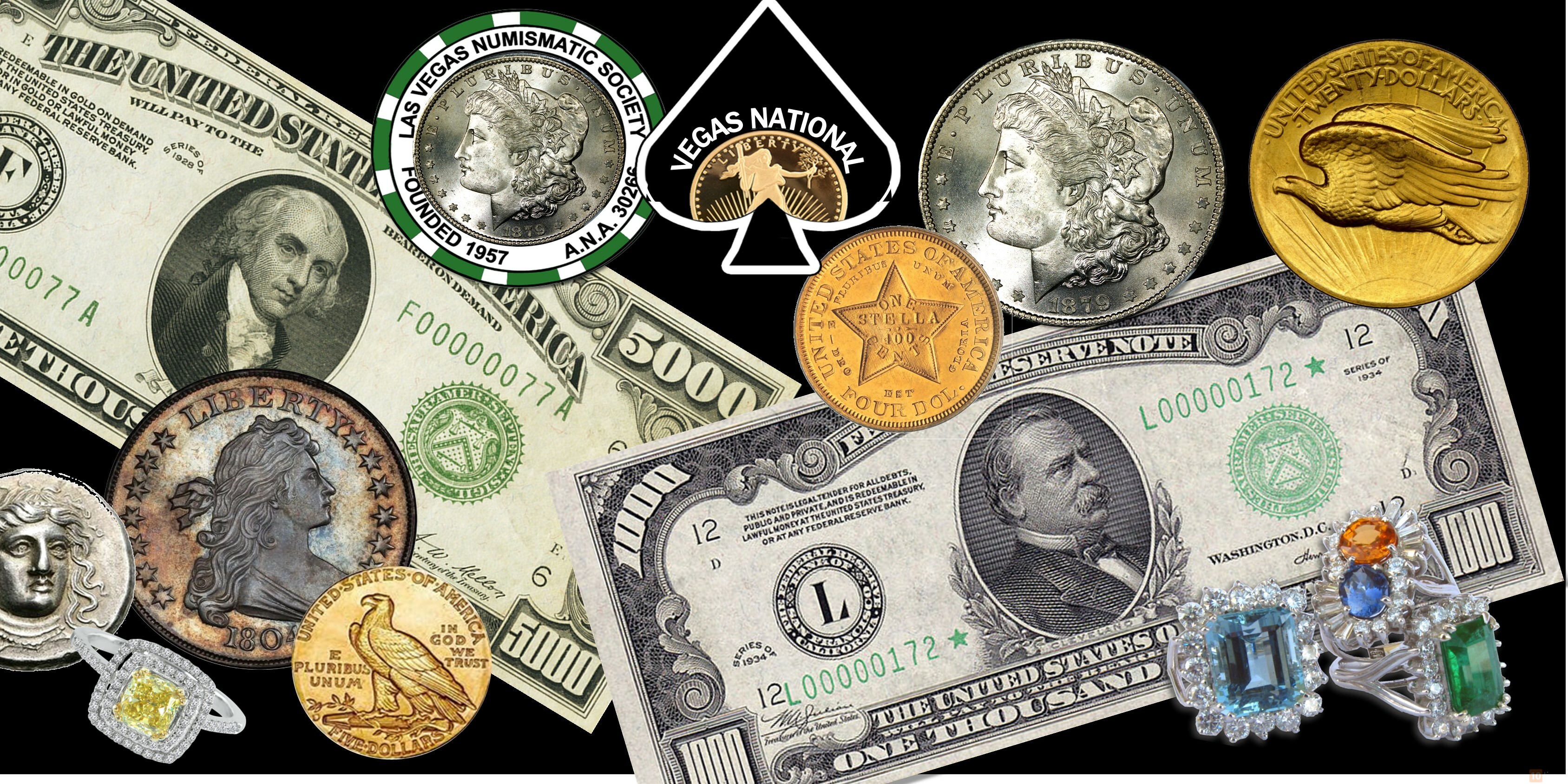 The Las Vegas Numismatic Society Coin Show (Feb 2025), Las Vegas USA ...