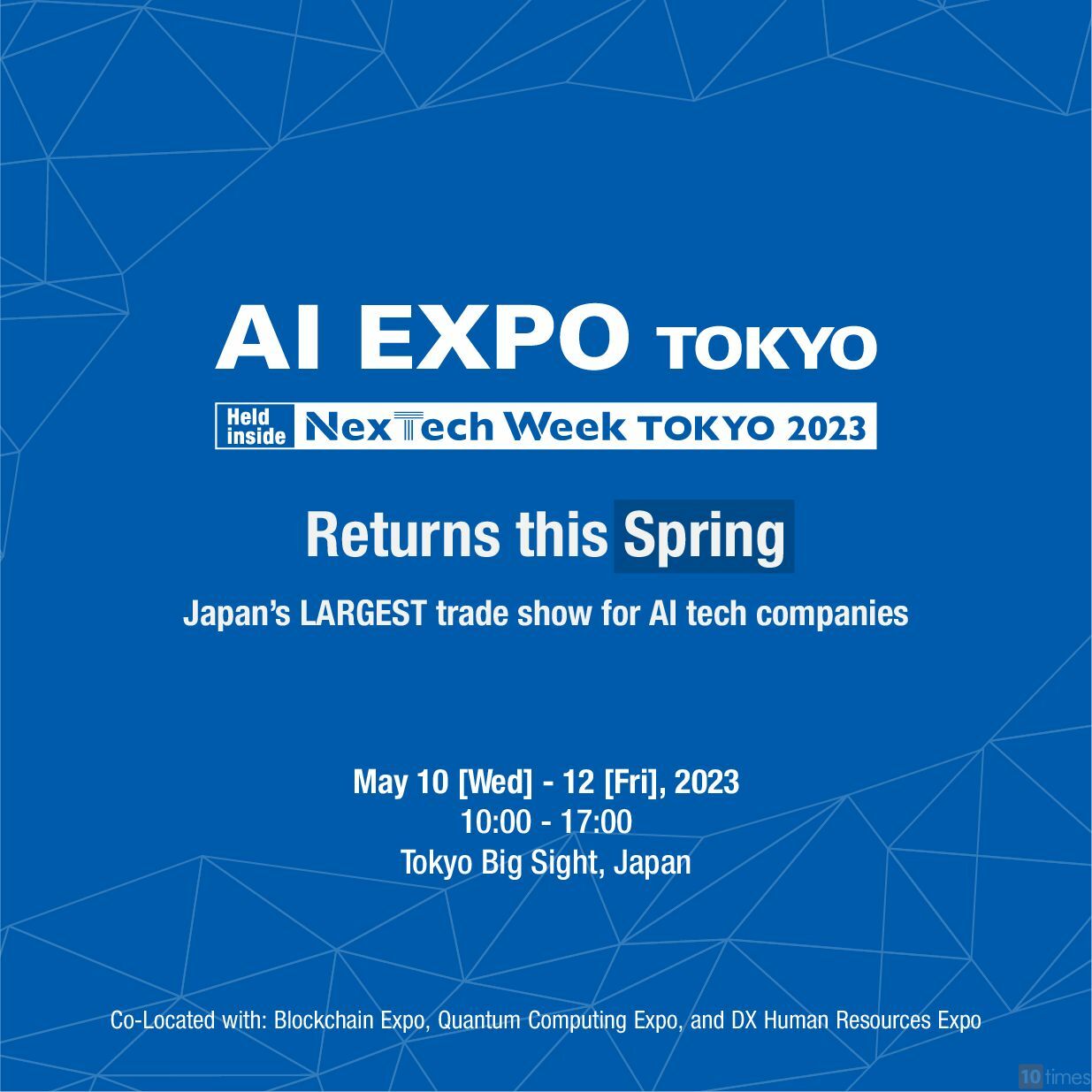 AI EXPO TOKYO (Apr 2026), Artificial Intelligence Expo, Koto Japan ...