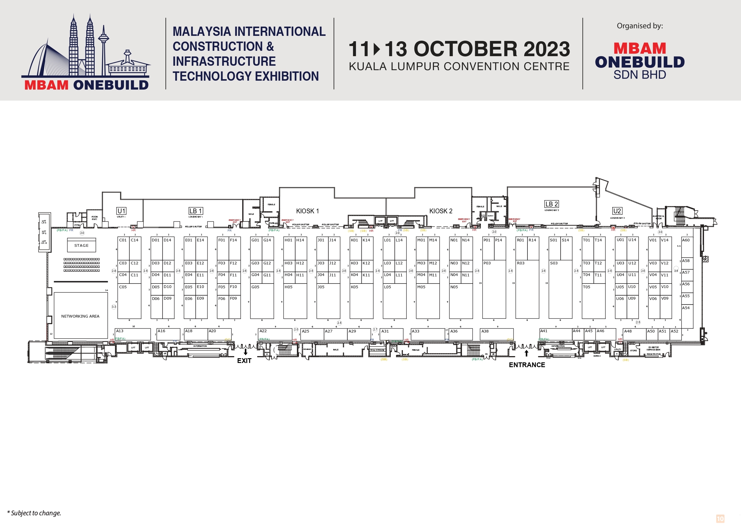 MBAMOneBuild (Aug 2026), MBAM OneBuild, Kuala Lumpur Malaysia - Trade Show