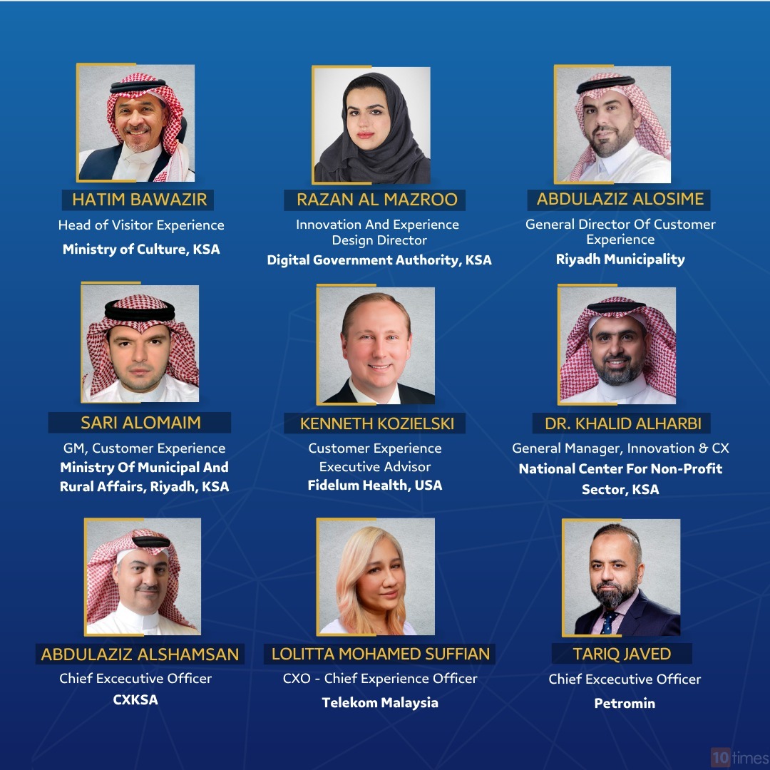 E3 Customer Experience Conference (Sep 2026), Riyadh Saudi Arabia ...