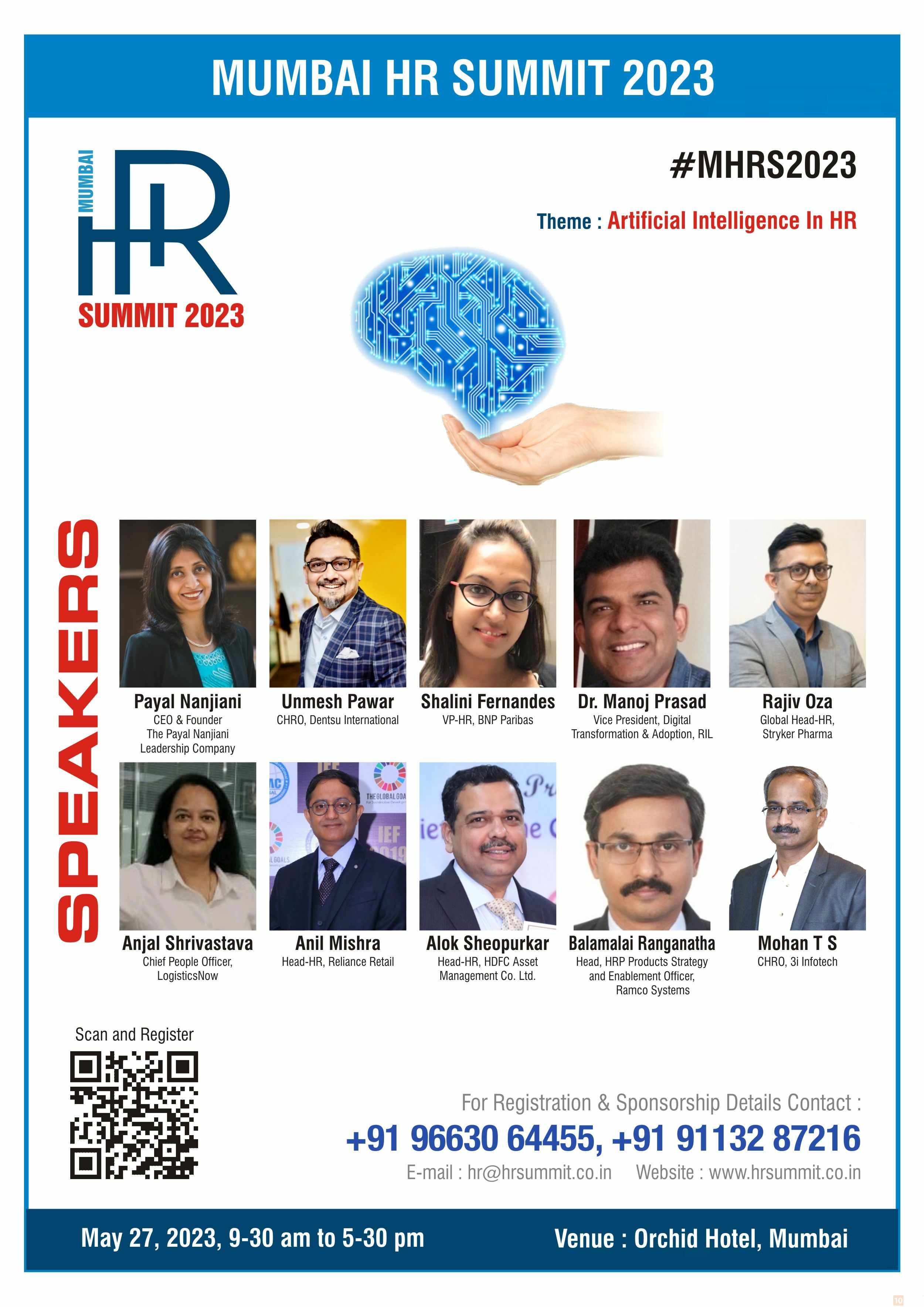 MHRS24 (May 2024), Mumbai HR Summit, Mumbai India - Conference
