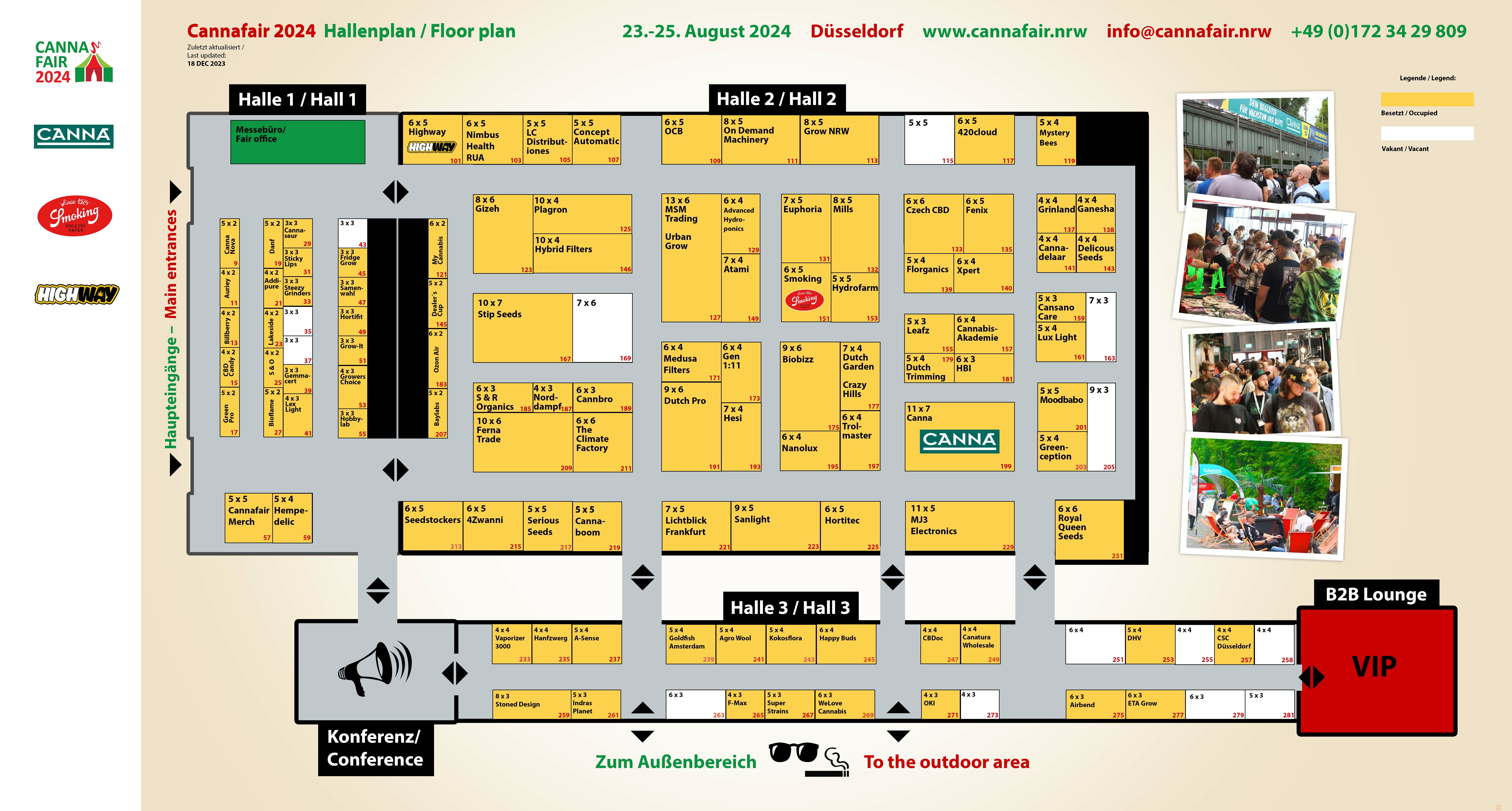 Cannafair (Aug 2025), Canna Fair, Düsseldorf Germany - Trade Show