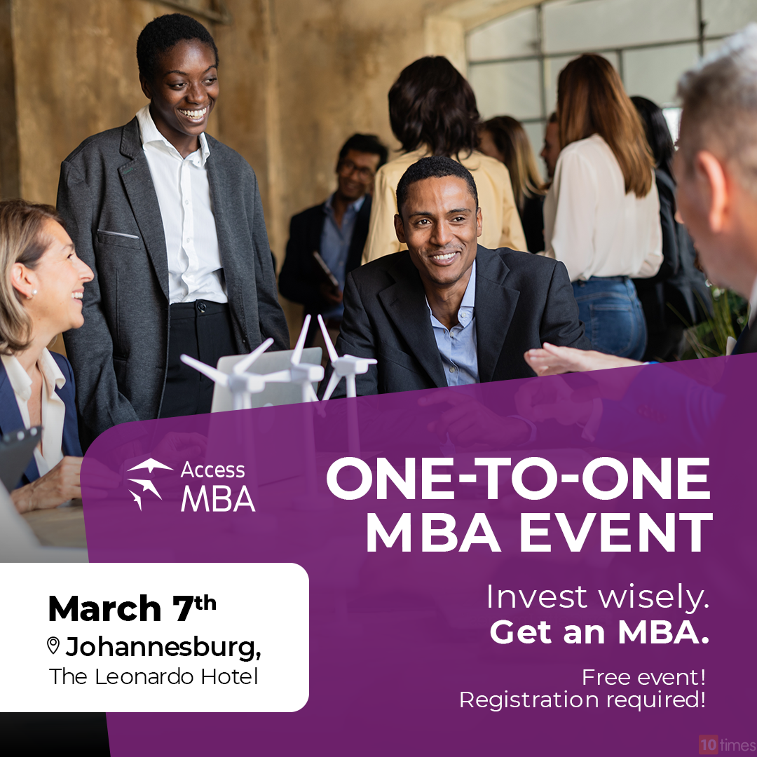 Access MBA One-to-One MBA Event Johannesburg (Dec 2024), Sandton South ...