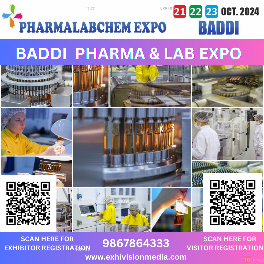 Baddi Pharma Lab & Chemical Expo (Oct 2024), Baddi India - Trade Show