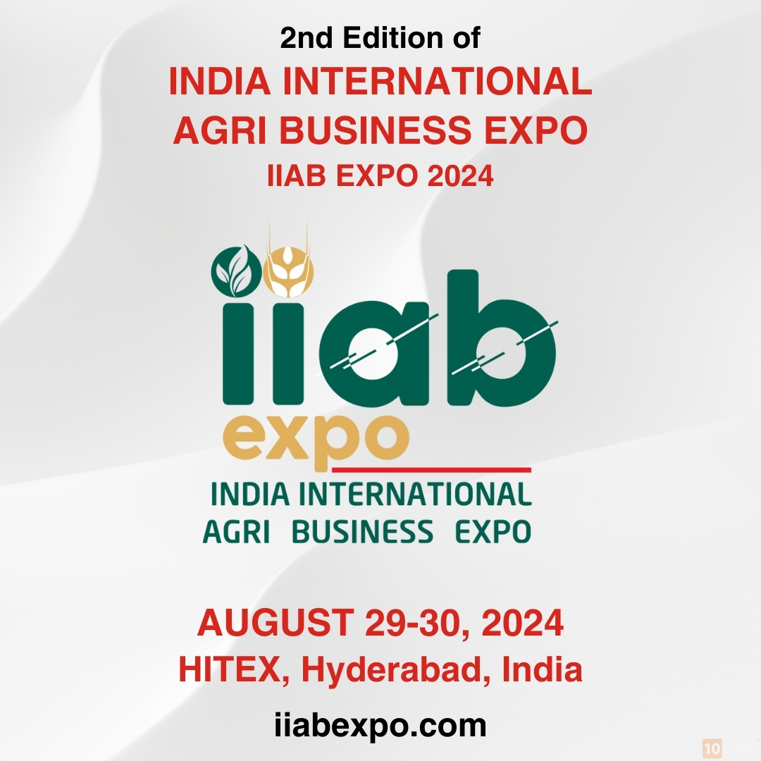 IIAB Expo (Aug 2024), India International Agri Business Expo, Hyderabad India - Trade Show