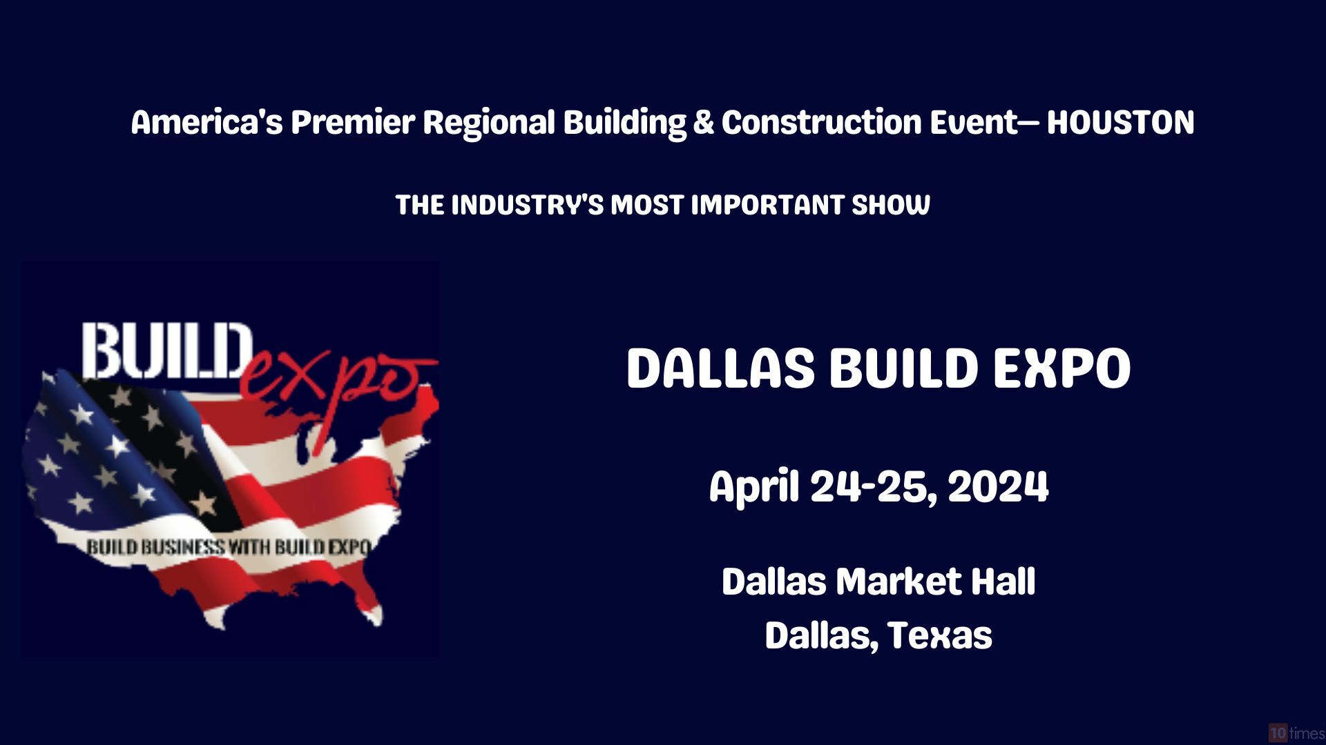 Dallas Build Expo (Apr 2025), Dallas USA - Trade Show