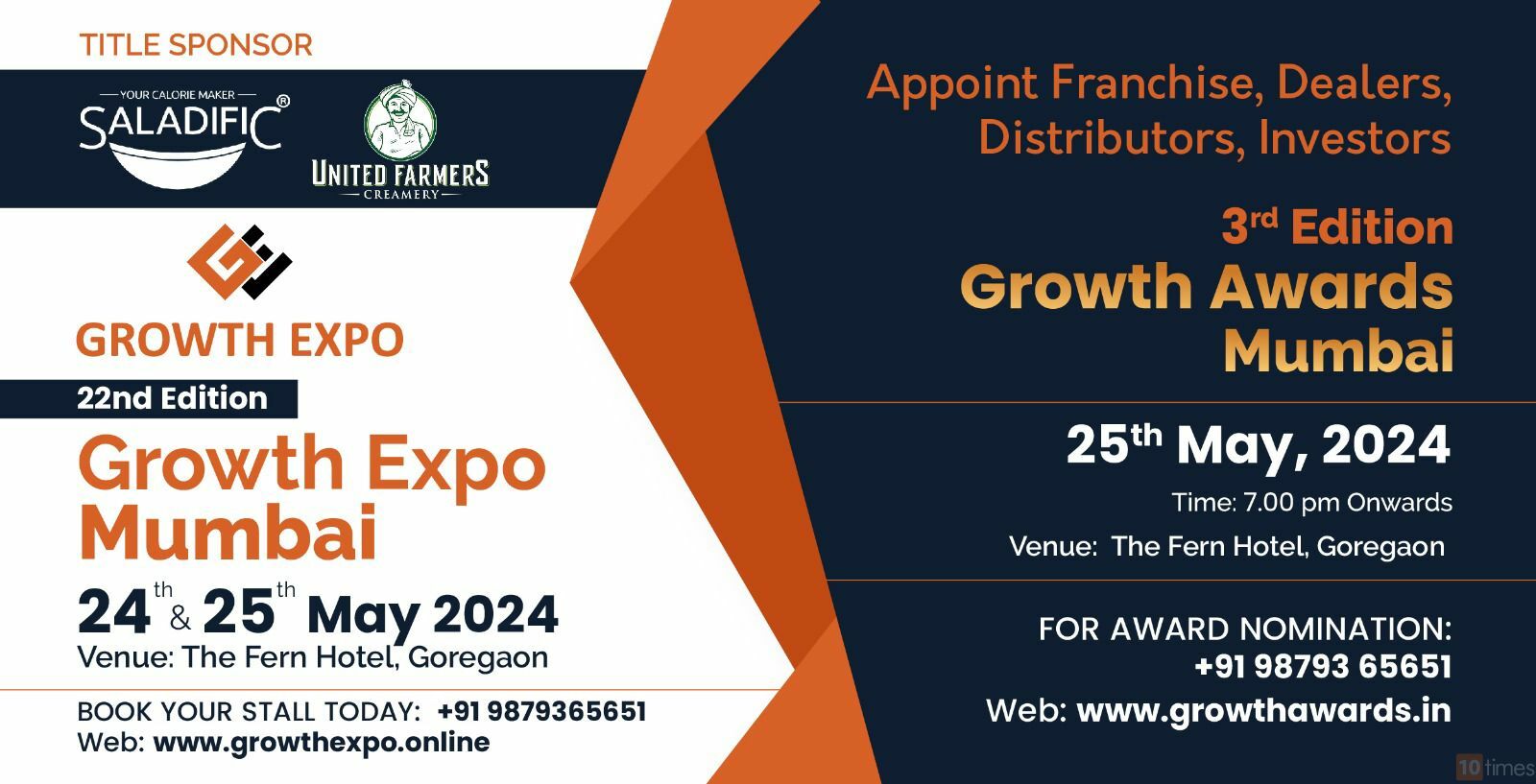Growth Expo Mumbai (May 2024), Mumbai India - Trade Show