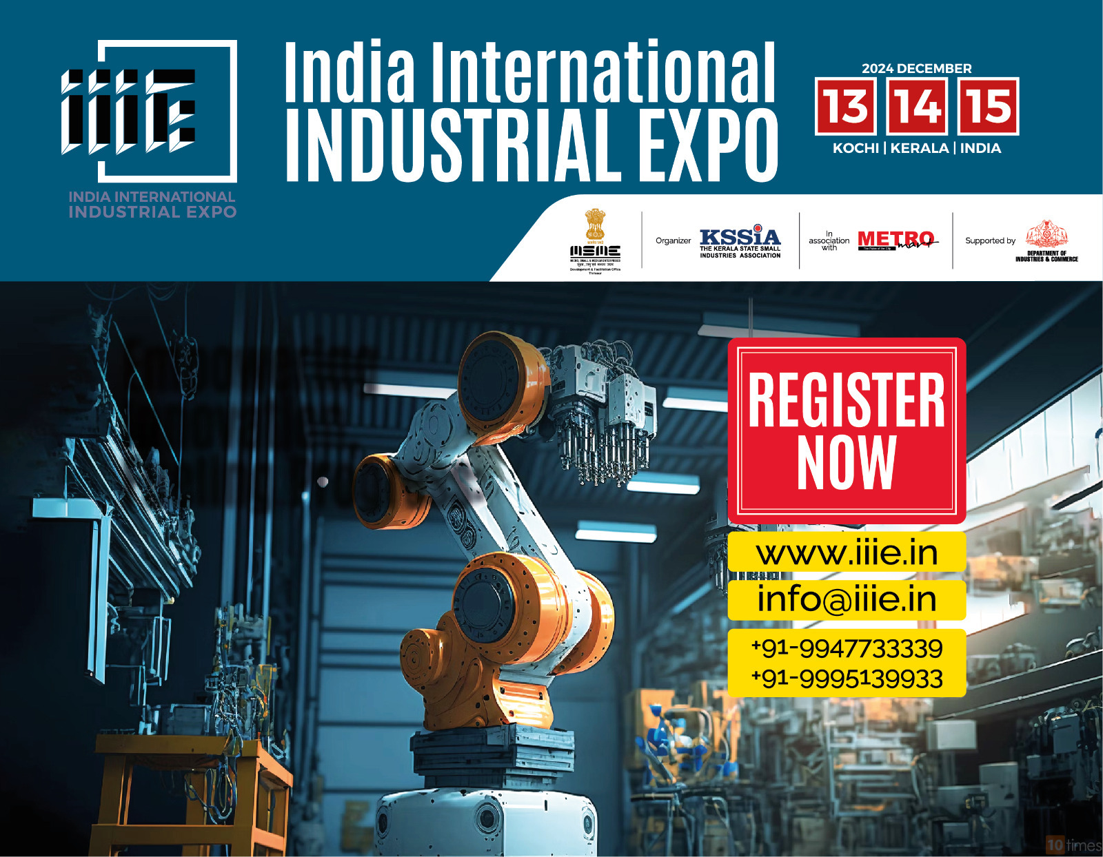 IIIE (Jan 2026), India International Industrial Expo, Kochi India ...