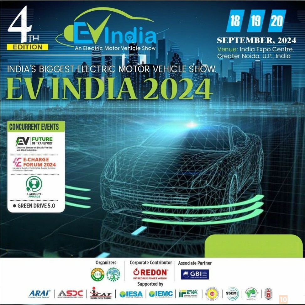 EV India Expo (Sep 2026), Greater Noida India - Trade Show