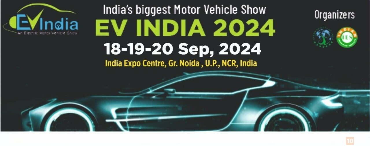 EV India Expo (Sep 2026), Greater Noida India - Trade Show