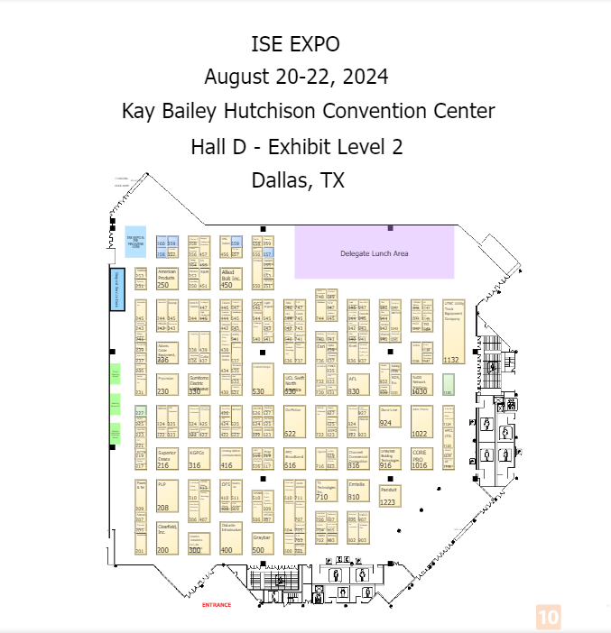 ISE EXPO (Aug 2024), Dallas USA - Trade Show