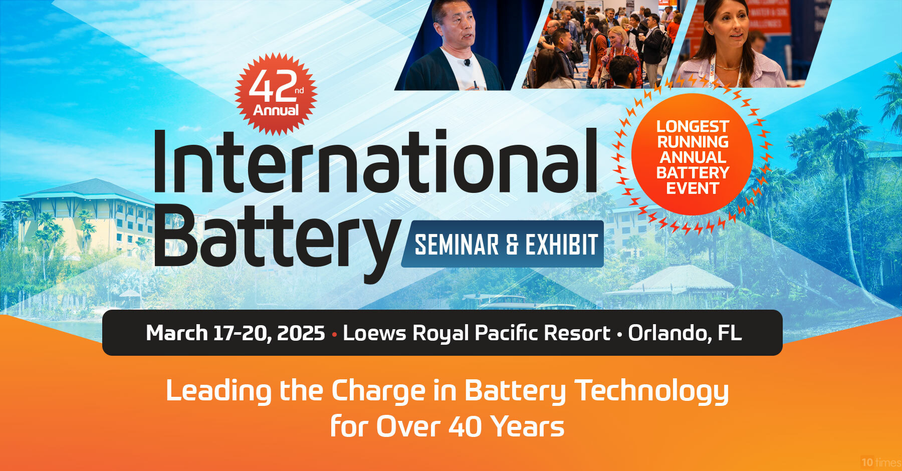 Florida Battery Event (Mar 2025), International Battery Seminar ...