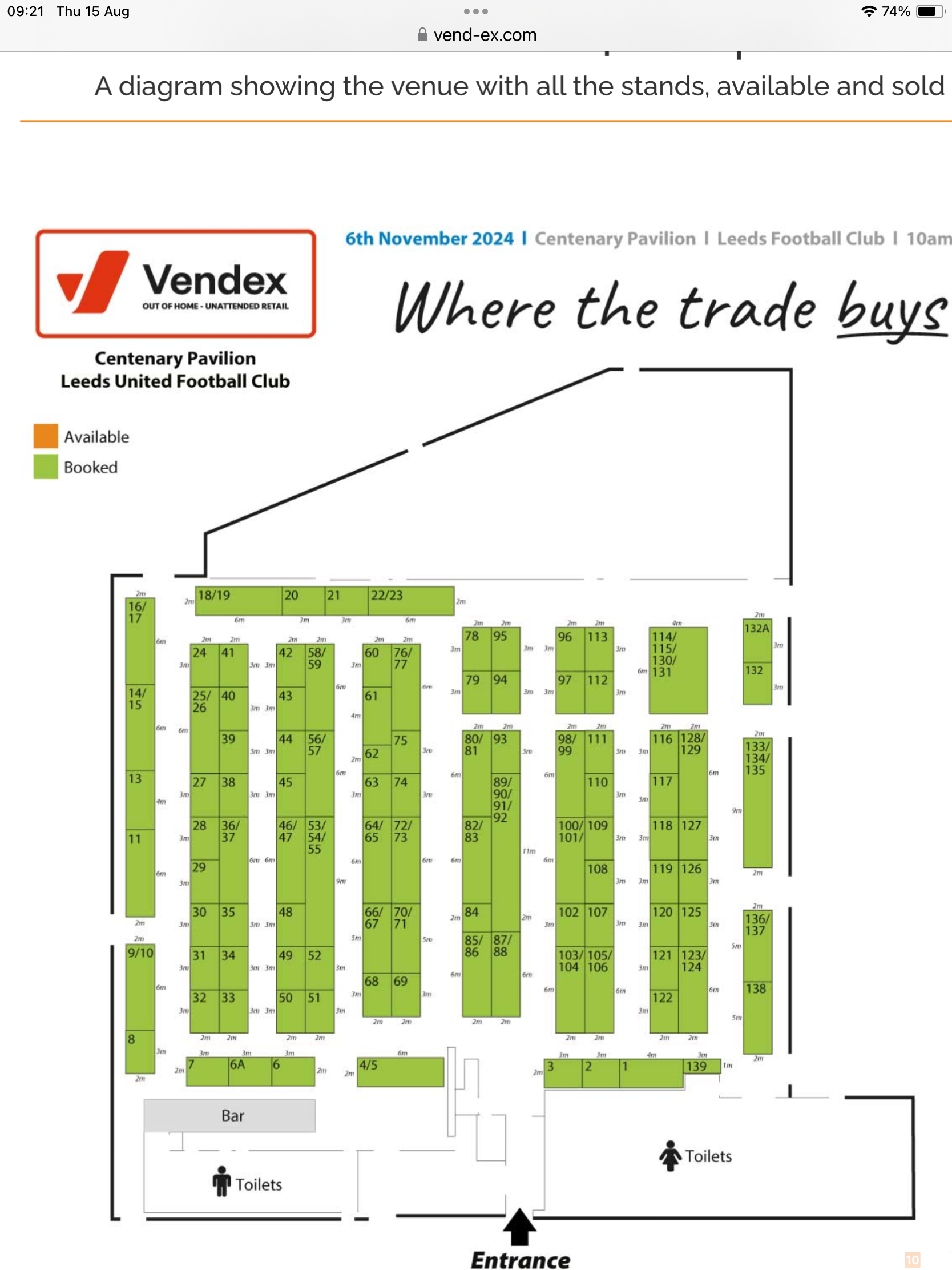 Vendex Midlands (Mar 2026), Milton Keynes UK - Trade Show