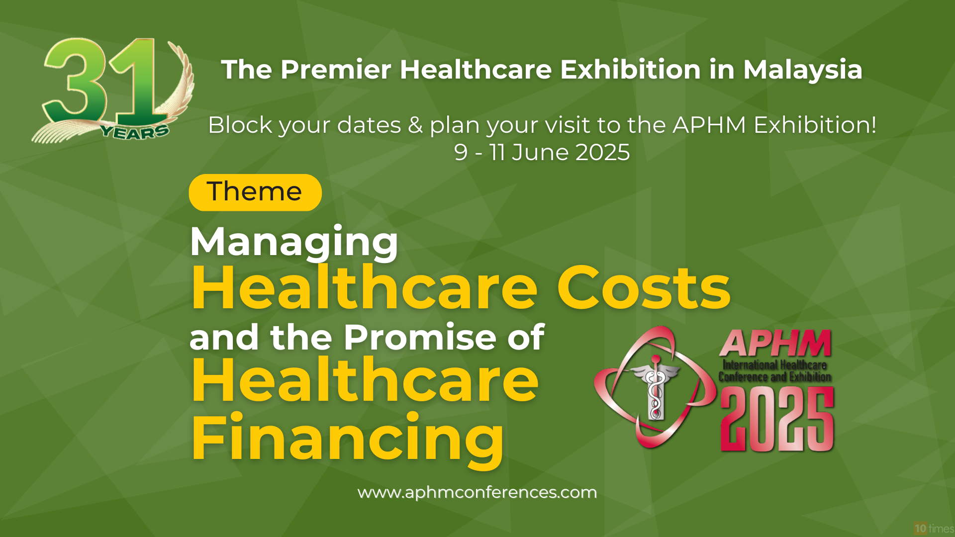 APHM (Jul 2026), APHM International Healthcare Conference & Exhibition ...