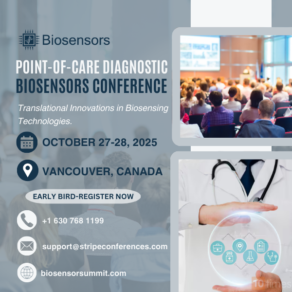 International Conference on Point-of-Care Diagnostic Biosensors (Oct ...