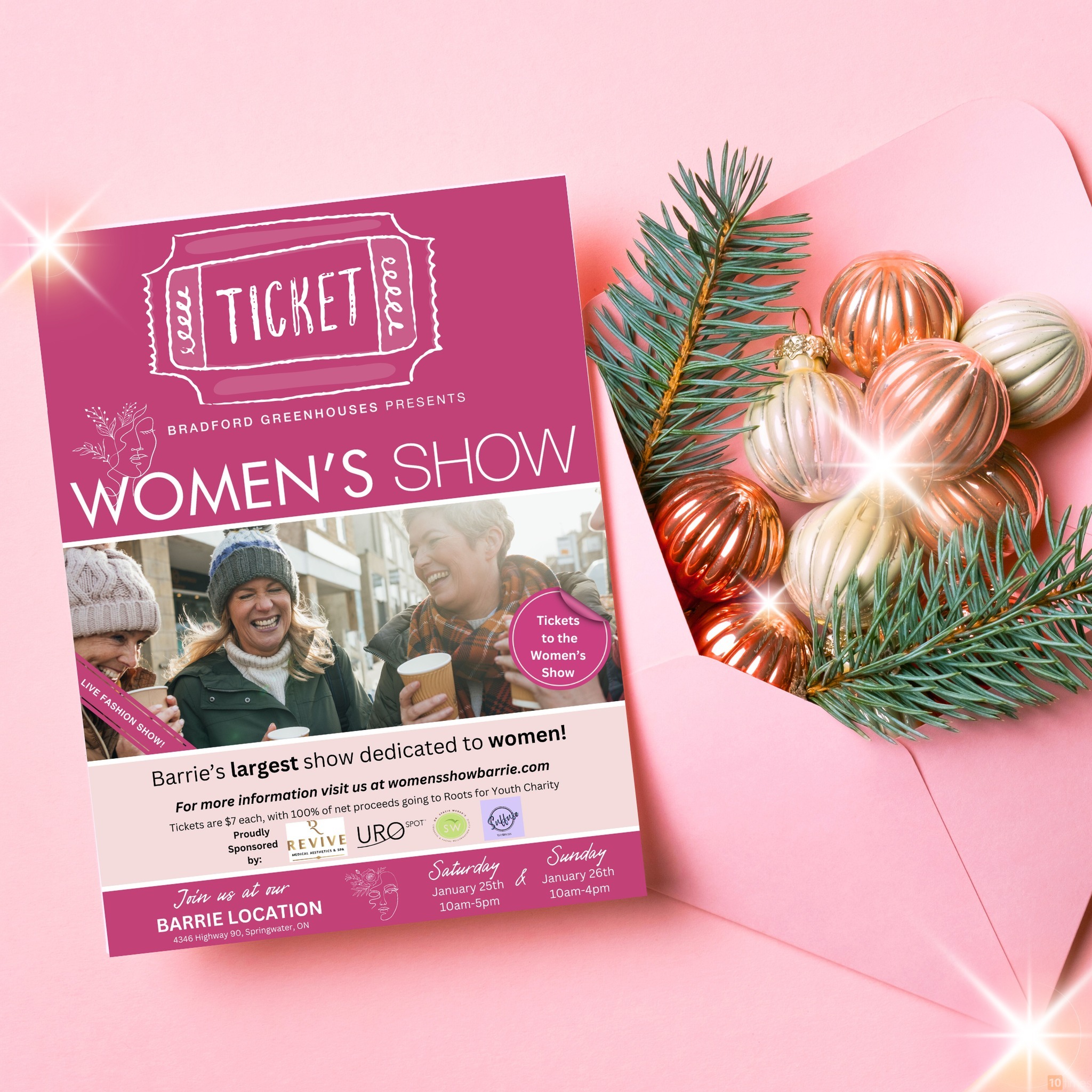 Barrie Women's Show (Jan 2026), Springwater Canada - Trade Show