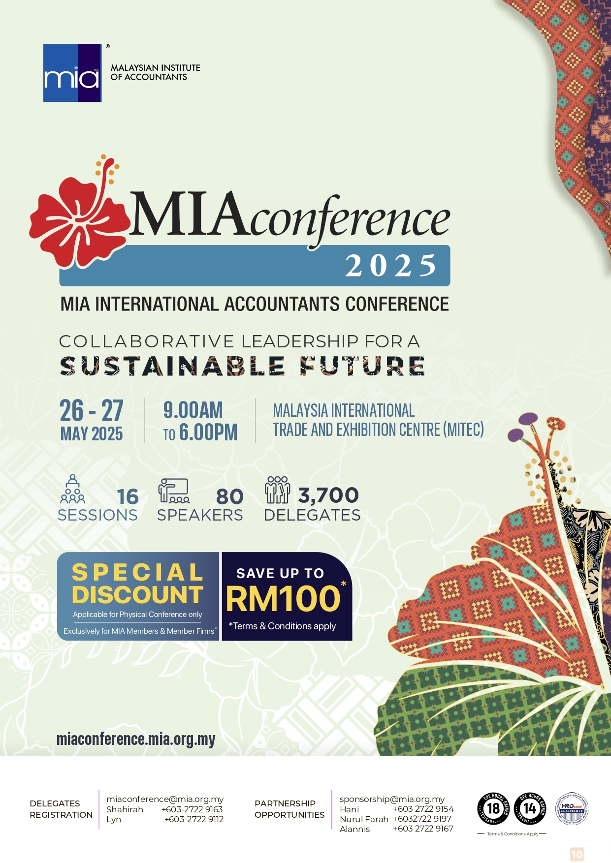 MIA Conference (Jun 2026), MIA International Accountants Conference ...