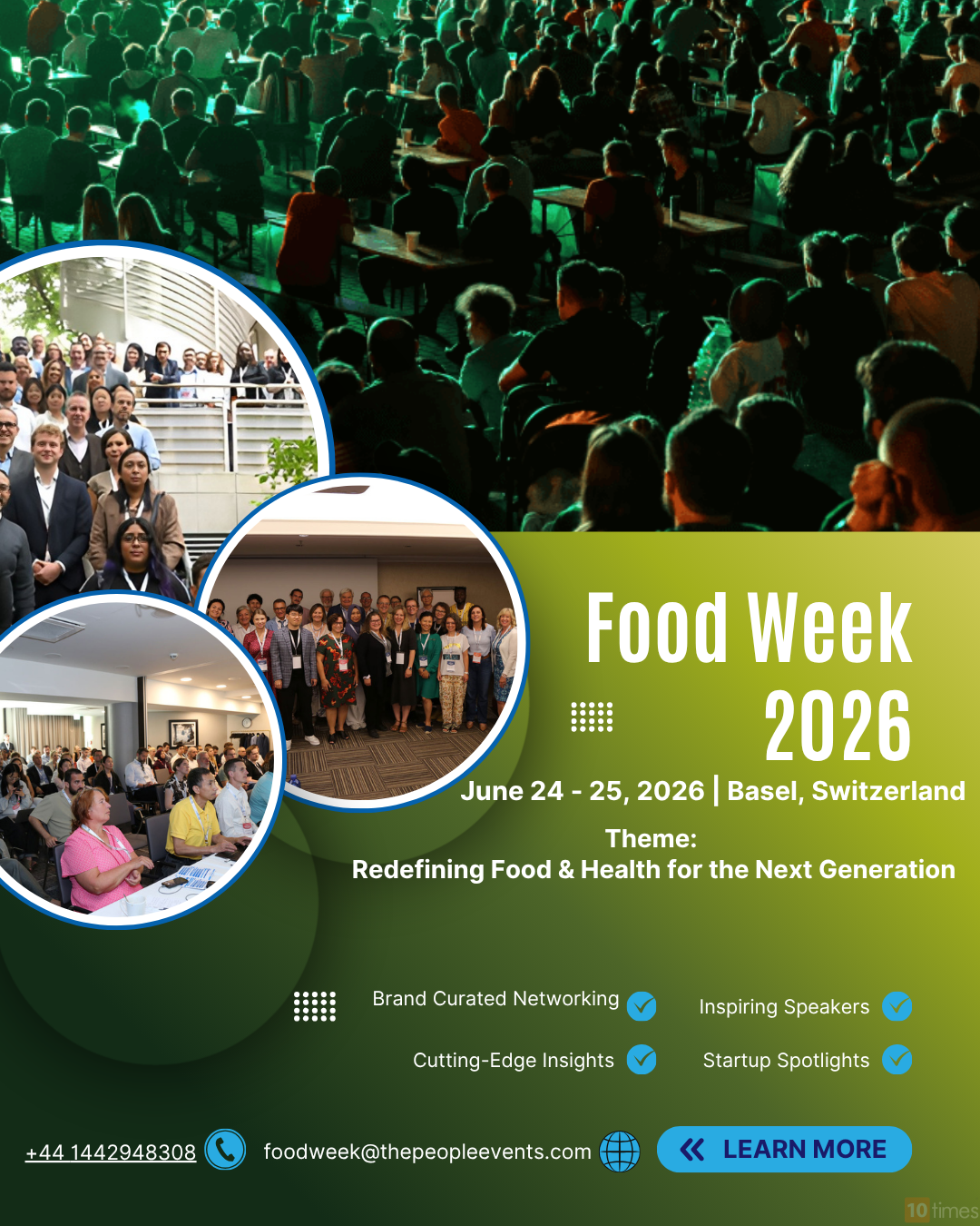 Food Week (Jun 2026), Next-Gen Food & Health Tech Summit, Basel ...