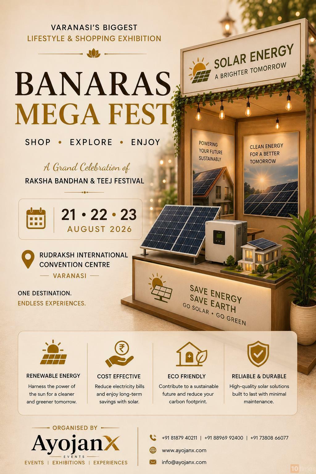 Banaras Mega Fest (Aug 2026), Varanasi India - Trade Show