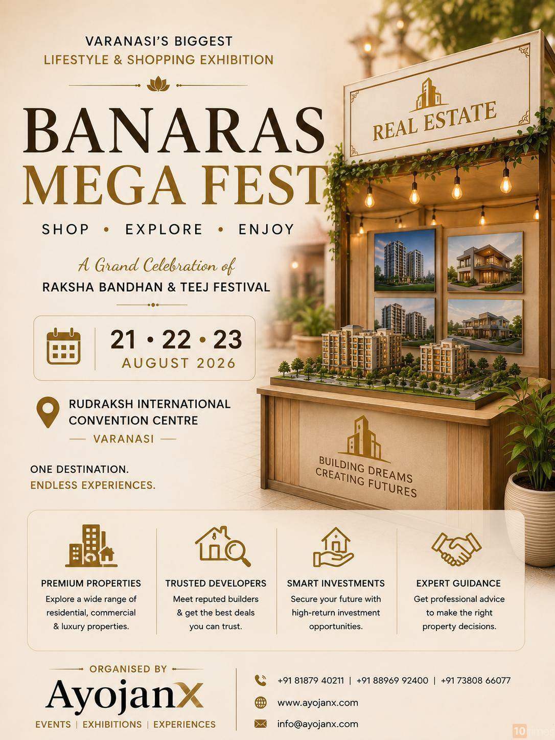 Banaras Mega Fest (Aug 2026), Varanasi India - Trade Show